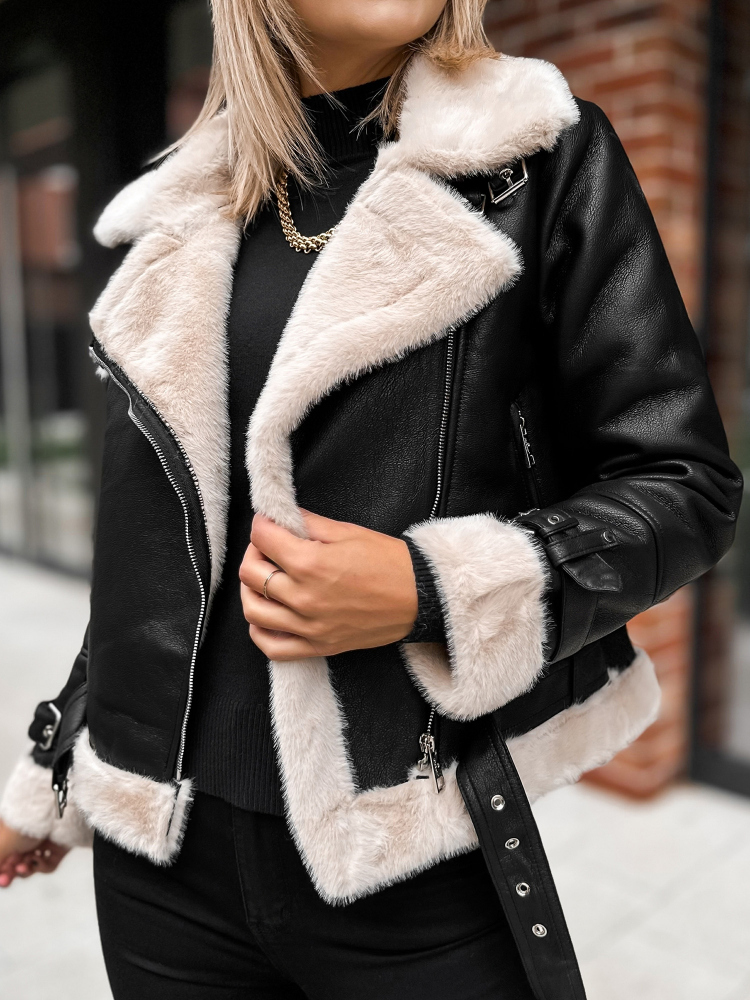 JACKET ESTRELLA SHEEPSKIN BLACK